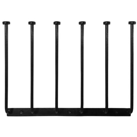 Wall Mounted Welly Boot Rack - Holds three pairs of Wellies