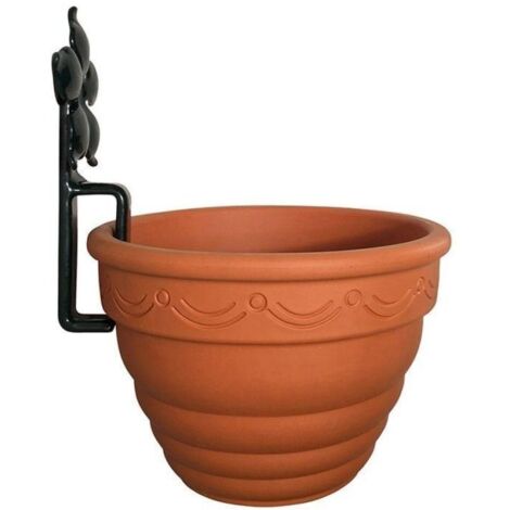 Pot Clip - Black - Sold in packs of 3