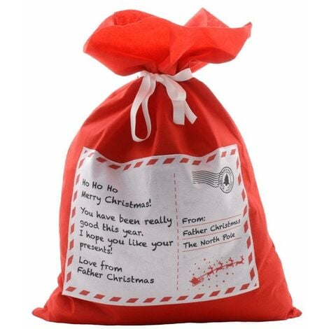 Letter to Santa Sack