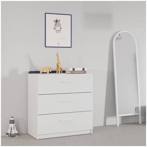 Cómoda infantil "Reverso" - Blanco mate