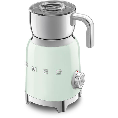 Emulsionneur de lait 500w 0.6l vert d'eau - Smeg - mff11pgeu