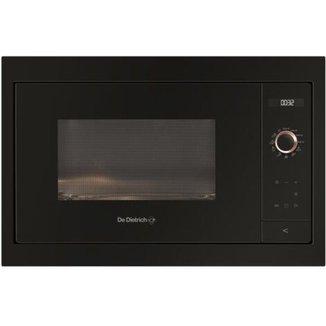Micro-ondes encastrable 26l 900w noir - De Dietrich - dme7121a