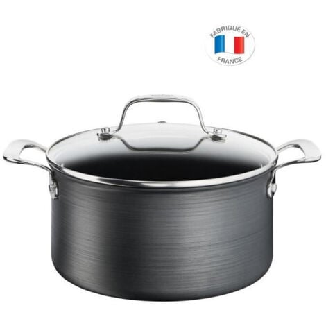 Faitout aluminium 24cm avec couvercle - Tefal - g2564602