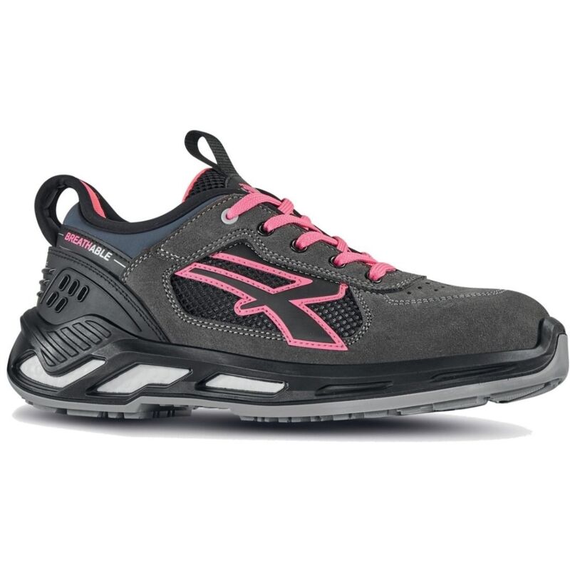 Scarpe UPower Red 360 - Kate S1P Grigio/Fuxia 35