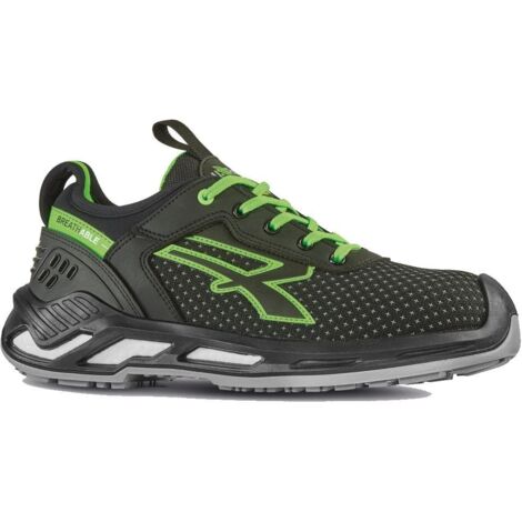 Scarpe UPower Red 360 - Bryan S3 Nero/Verde 46
