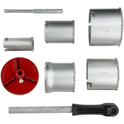 Lochsägen Set Satz 8-tlg. Dosenfräser Lochbohrer Dosenbohrer Bohrkronen ...