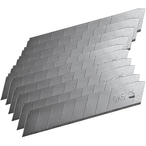 Kestek Teppichmesser Abbrechklingen Cuttermesser Klingen 18 mm SK5 10 Stück