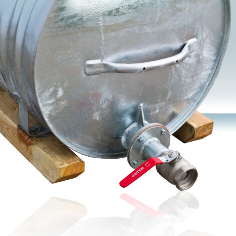 Wassertank Wasserfass Regenwassertank Weidefass Vollmetall ...