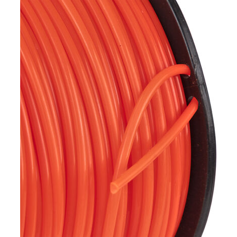 Motorsense Freischneider Mähfaden Trimmerfaden 4mm x 100m rund Nylon ...