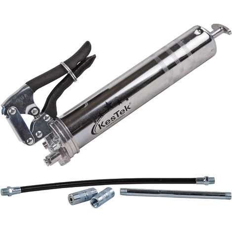 Mehrzweck Einhand Fettpresse EFP400 Set mit 2x Schmierfett IXELON ...