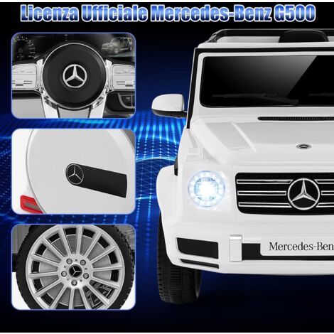 COSTWAY Mercedes-Benz G500 Auto Elettrica per Bambini, 12V Macchina ...