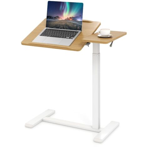 COSTWAY Tavolo per Computer, Tavolino Portatile e Regolabile in Altezza ...