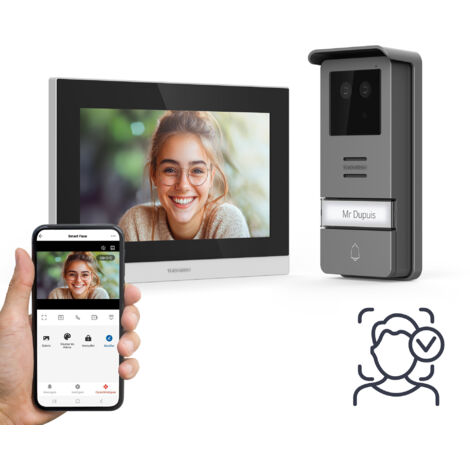 Videotelefono filare con riconoscimento facciale Thomson Smart Face ...