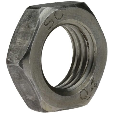 Reidl DIN 431 Rohrmuttern 3/8, 14 H blank