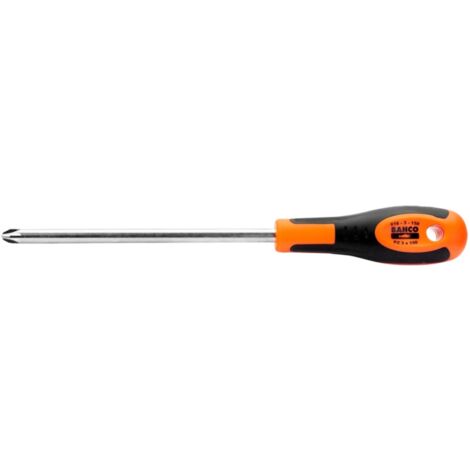 Bahco Pozidriv-Schraubendreher mit Gummigriff, PZ2 x 125 mm