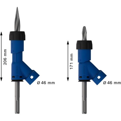 Bosch EXPERT Saugbohrer SDS Clean max Spitzmeißel-Adapter 400 mm