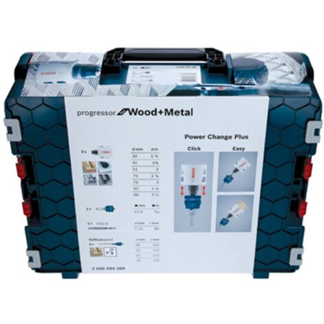 Bosch 13-tlg. Universal-Set Progressor Wood and Metal