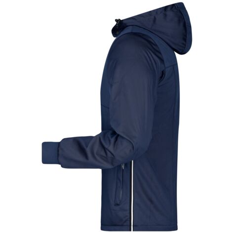 James & Nicholson Mens Maritime Jacket JN1078 Gr. XXL navy/navy/white