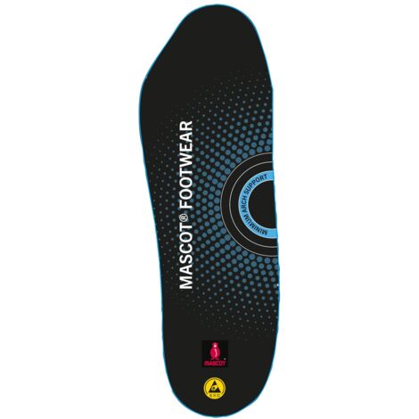 Mascot minimale Fußgewölbestütze Einlegesohlen Gr. 1149, schwarz