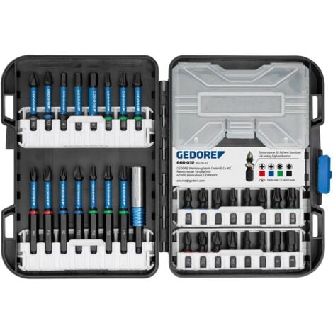 Gedore Torsions-Bit-Box 32-tlg.