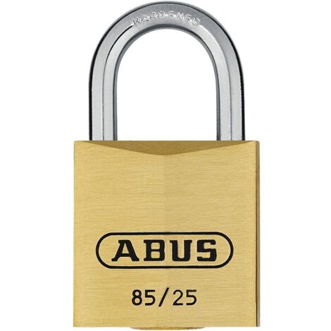 ABUS Vorhangschloss Messing 85/25 vs. Lock-Tag