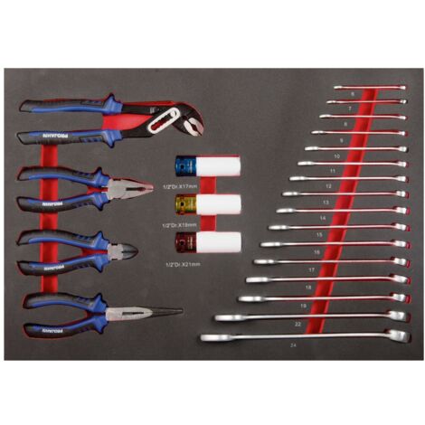 Projahn Bestückung für 3 Schubladen PROFICRAFT 229-tlg.