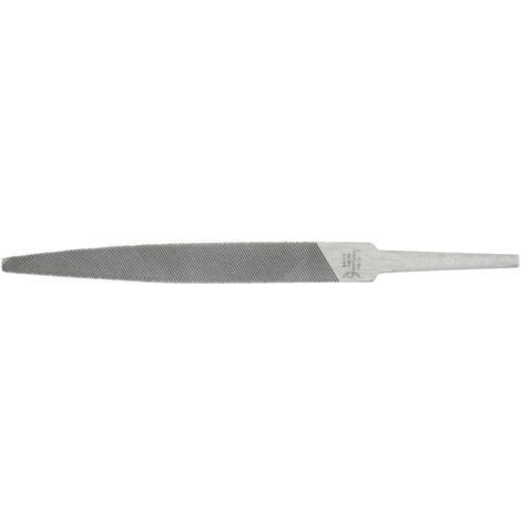 Bahco Flachfeile mit konisch zulaufenden Kanten, Schlicht, ohne Heft 100 mm