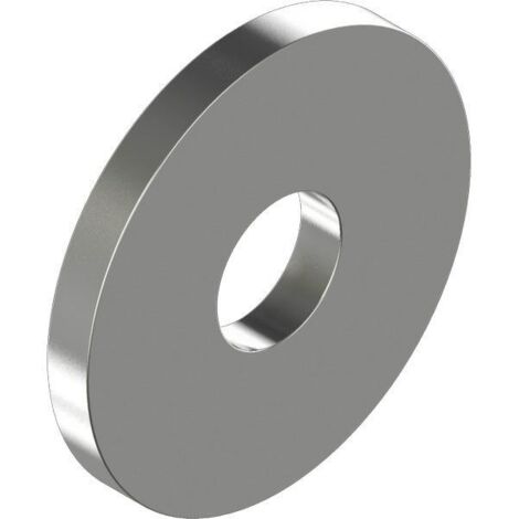 DIN 440 Scheiben 26 x 85 x 6, für Holzkonstruktionen, Form R, Rundloch, A2 blank