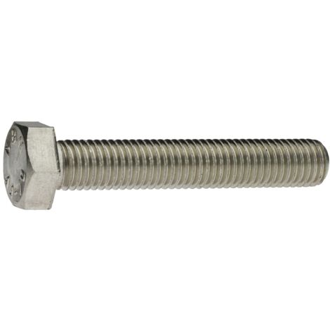 Reidl DIN 933 Sechskantschraube mit Gewinde bis Kopf M 27 x 70 A4 blank