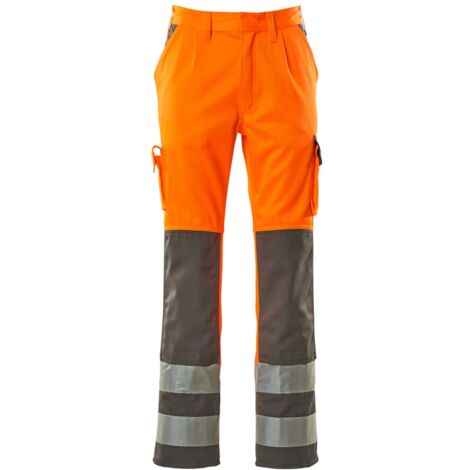 Mascot SAFE COMPETE Warnschutzhose Olinda Gr. 44 orange/anthrazit