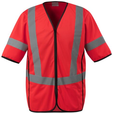 Mascot SAFE SUPREME Warnweste PACKWOOD Gr. L warnrot