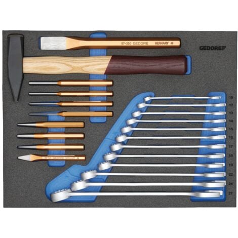 Gedore Werkzeugsortiment in CT-Modul 22-tlg