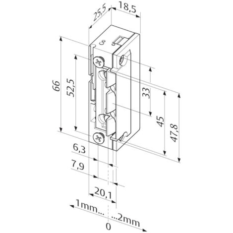 ASSA ABLOY Elektro-Türöffner, ProFix 2 118.13 FaFix, mit ...