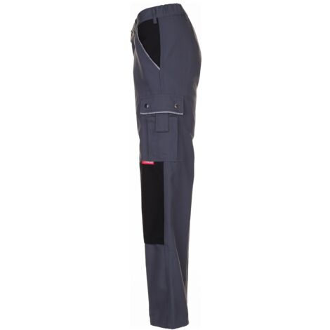 Planam Bundhose Canvas 320 Gr. 28 grau