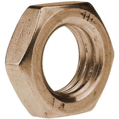 Reidl DIN 431 Rohrmuttern 1 1/2, Messing blank