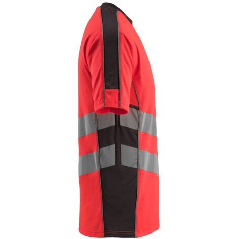 Mascot Warnschutz T-Shirt SANDWELL SAFE SUPREME 50127 Gr. 5XL warnrot ...