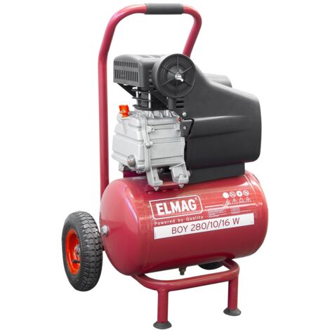 ELMAG Kompressor BOY 280/10/50 W - SET-AKTION inkl. STARTER-SET 6-tlg.