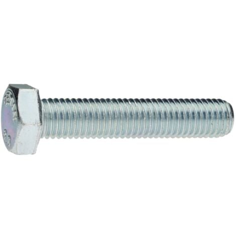 Reidl DIN 933 Sechskantschraube mit Gewinde bis Kopf M 14 x 140 8.8 verzinkt