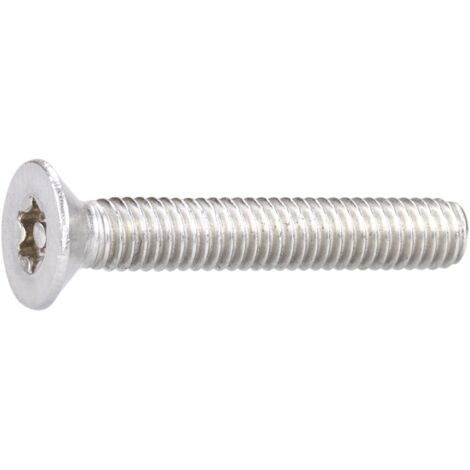 Reidl Sicherheitsschrauben, Senkkopf (PIN-Torx) M 8 x 80, A2 blank