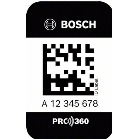 Bosch Professional Bosch Service-Box ID Label Large 50