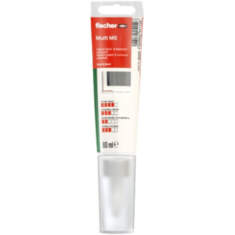 fischer Bauklebstoff Multi MS weiß 80 ml Bauklebstoff