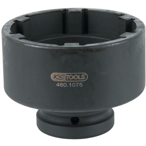 KS Tools 1 Nutmuttern-Schlüssel mit 6 Zapfen für Mercedes, 86 mm