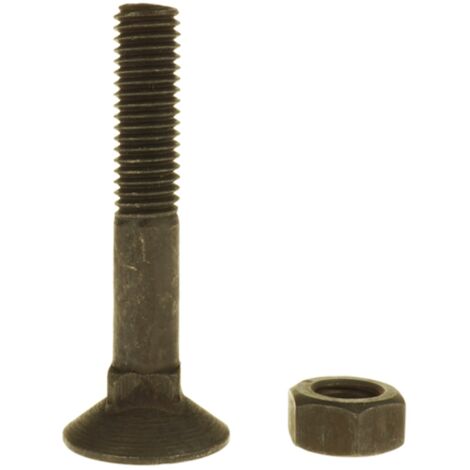 Reidl DIN 605 Senkschraube M 6 x 60, hoher Vierkantsatz, 4.6 blank