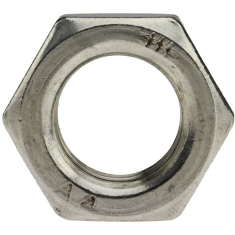 Reidl DIN 439 Sechskantmuttern M 1,6, niedrige Form, mit Fase Form B, A4 blank