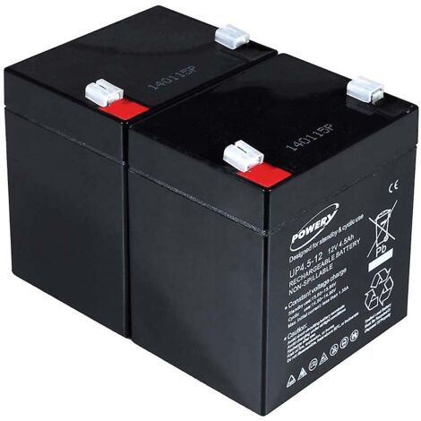 Powery Batería de GEL para APC RBC20