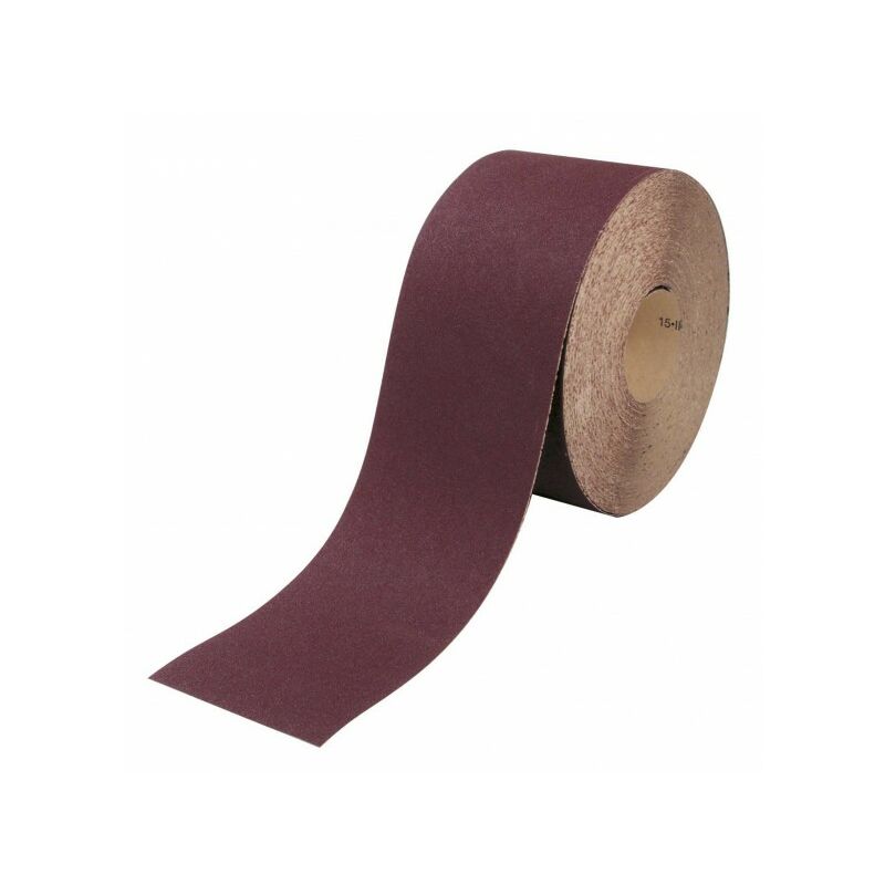 Rouleau abrasif 115mm x 25 metres grain 80