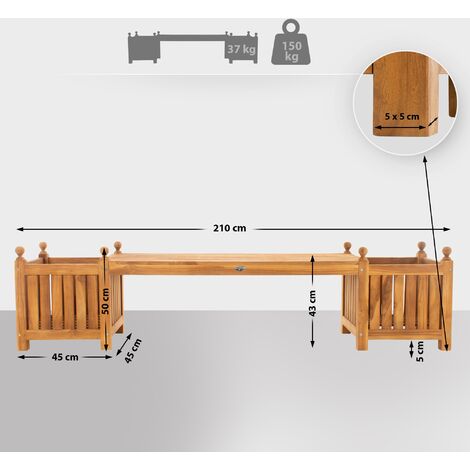Teakbank Boston teak
