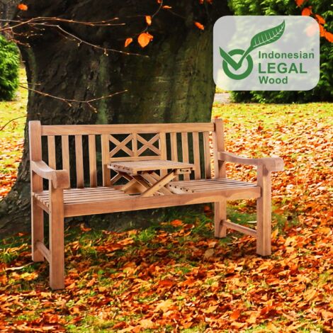 Teakbank Luka teak 150 cm