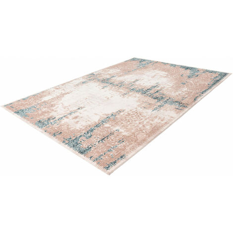 Tapis design effet brillant rectangle Miracle Vert d'eau 240x340