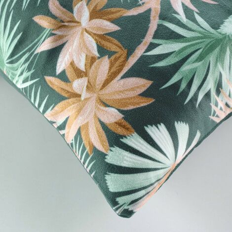 Housse de coussin 40x40 cm velours Palmani